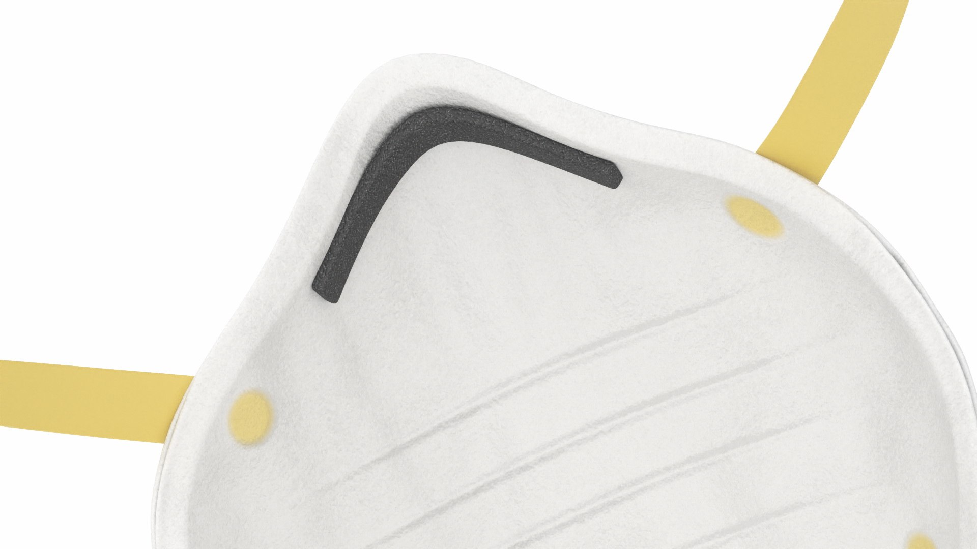 Respirator 3m 8210 N95 3D Model - TurboSquid 1705069