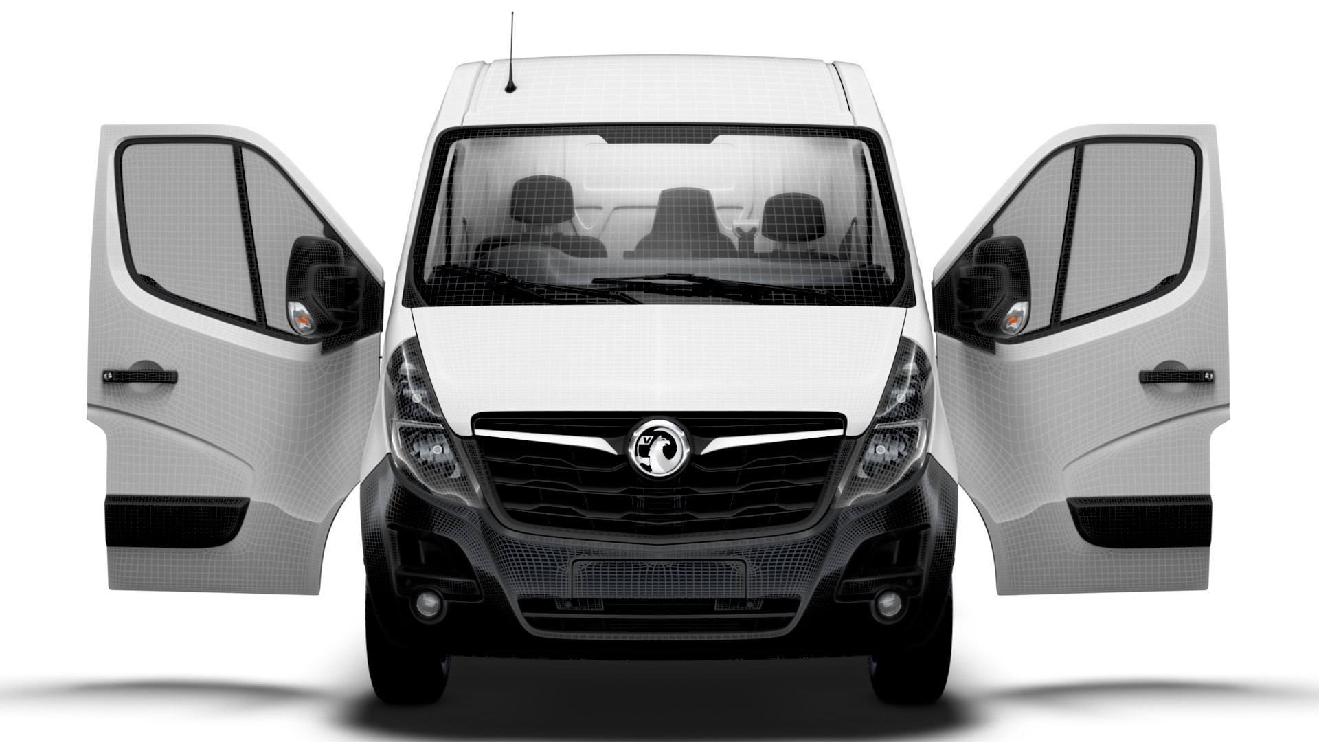 3D Model Vauxhall Movano Van L1H2 HQInterior 2021 - TurboSquid 2282826