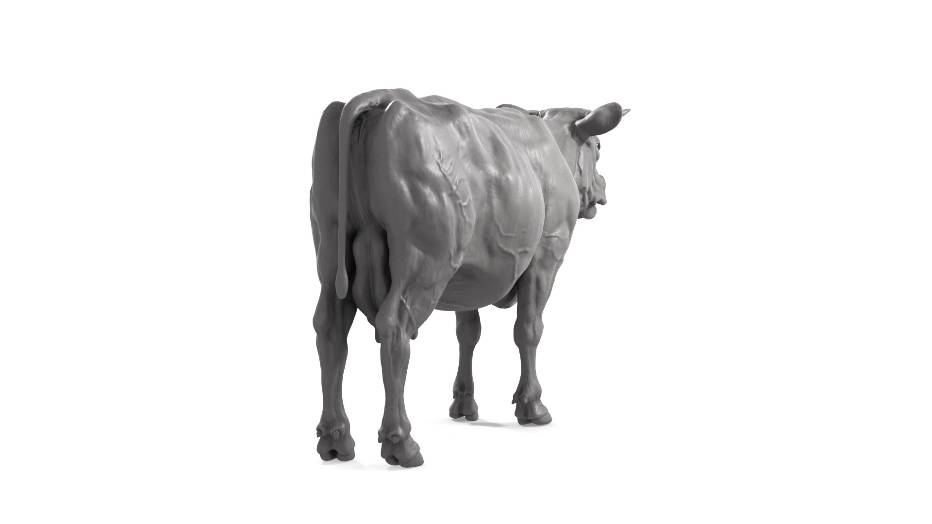 3D Cow Model - TurboSquid 2239142