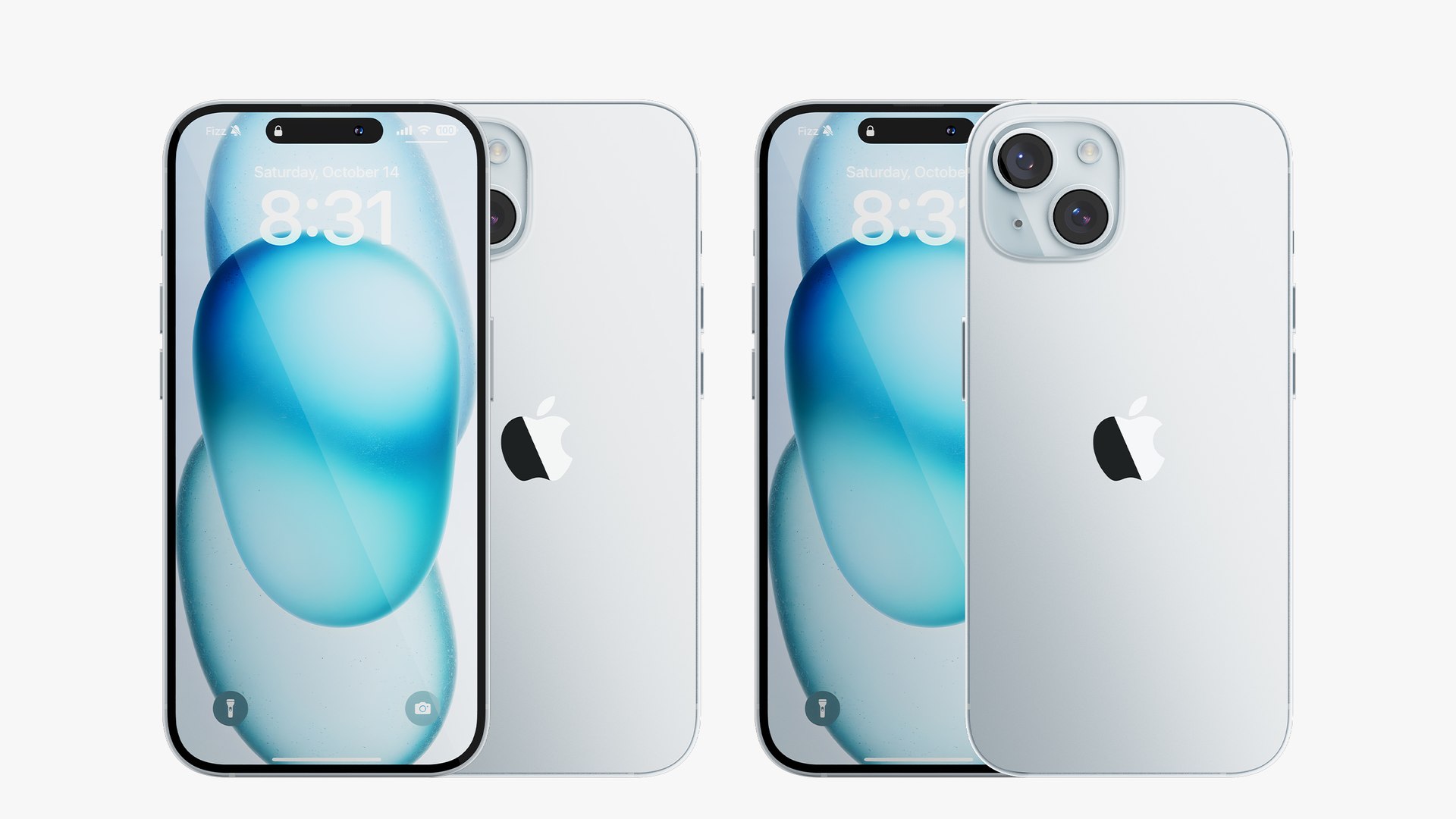 3D IPhone 15 Blue Model - TurboSquid 2149198