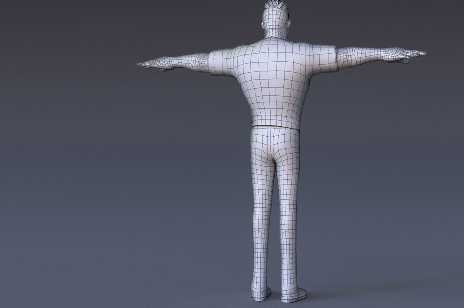 3D Cartoon David Man MAYA Model With Binding - TurboSquid 2040780