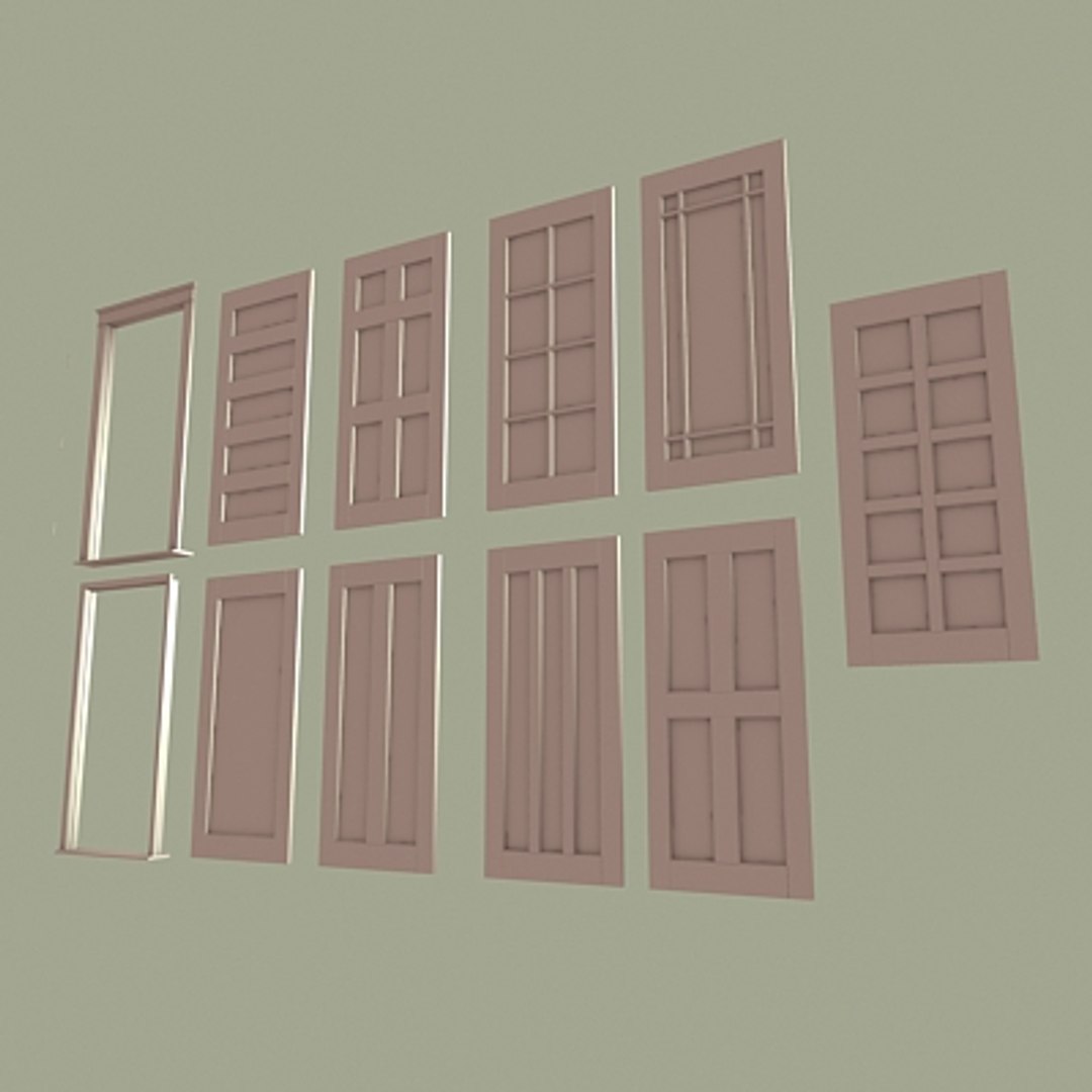 Doors 3d Model