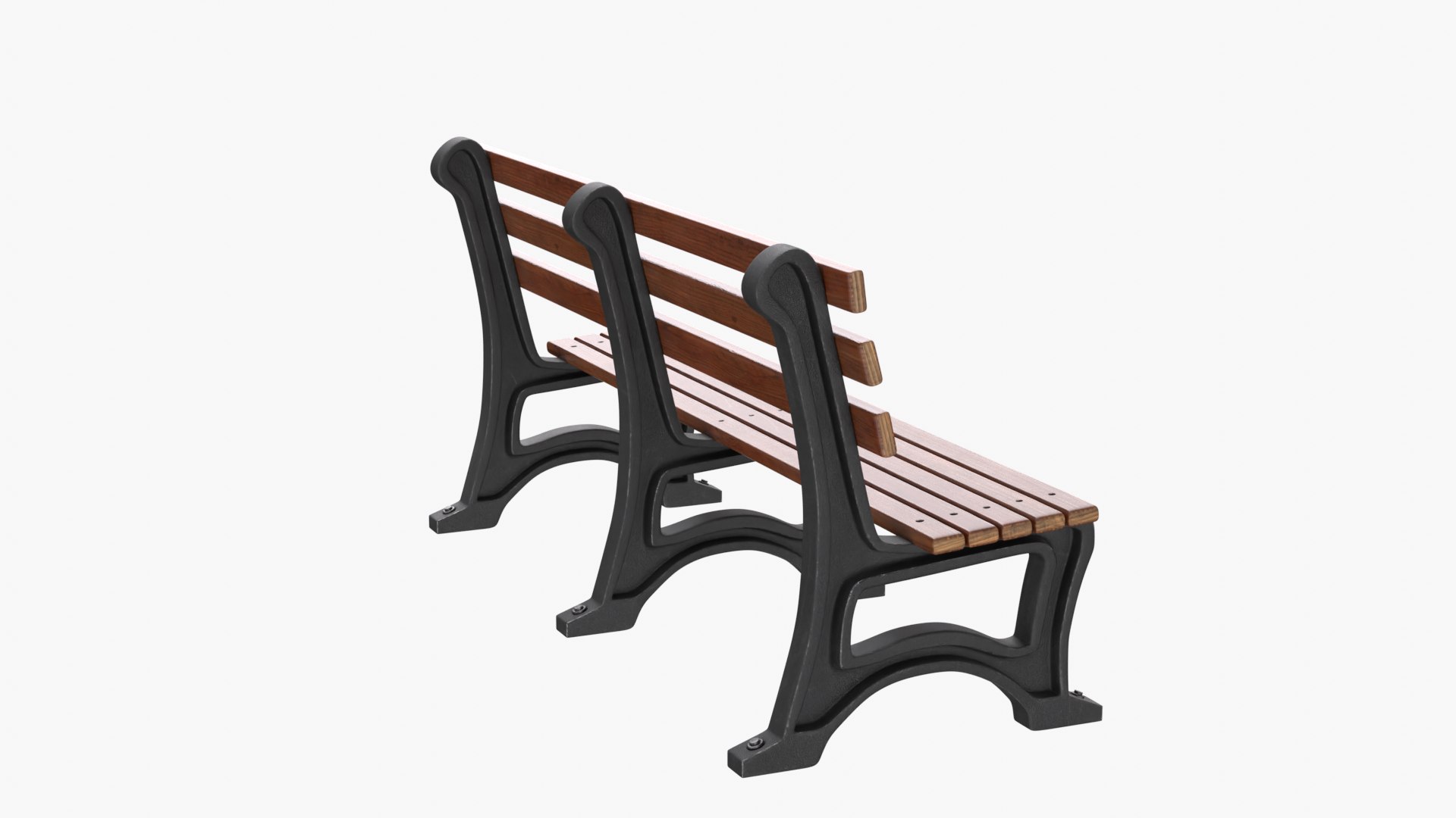 3D Park Bench Model - TurboSquid 2289154