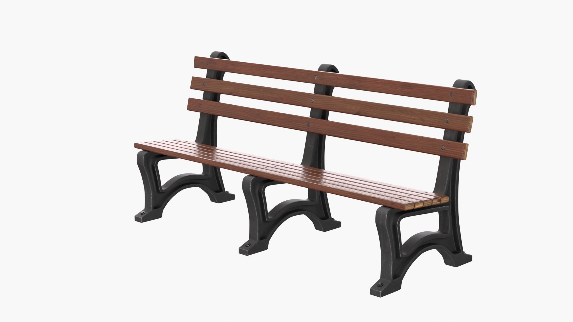 3D Park Bench Model - TurboSquid 2289154