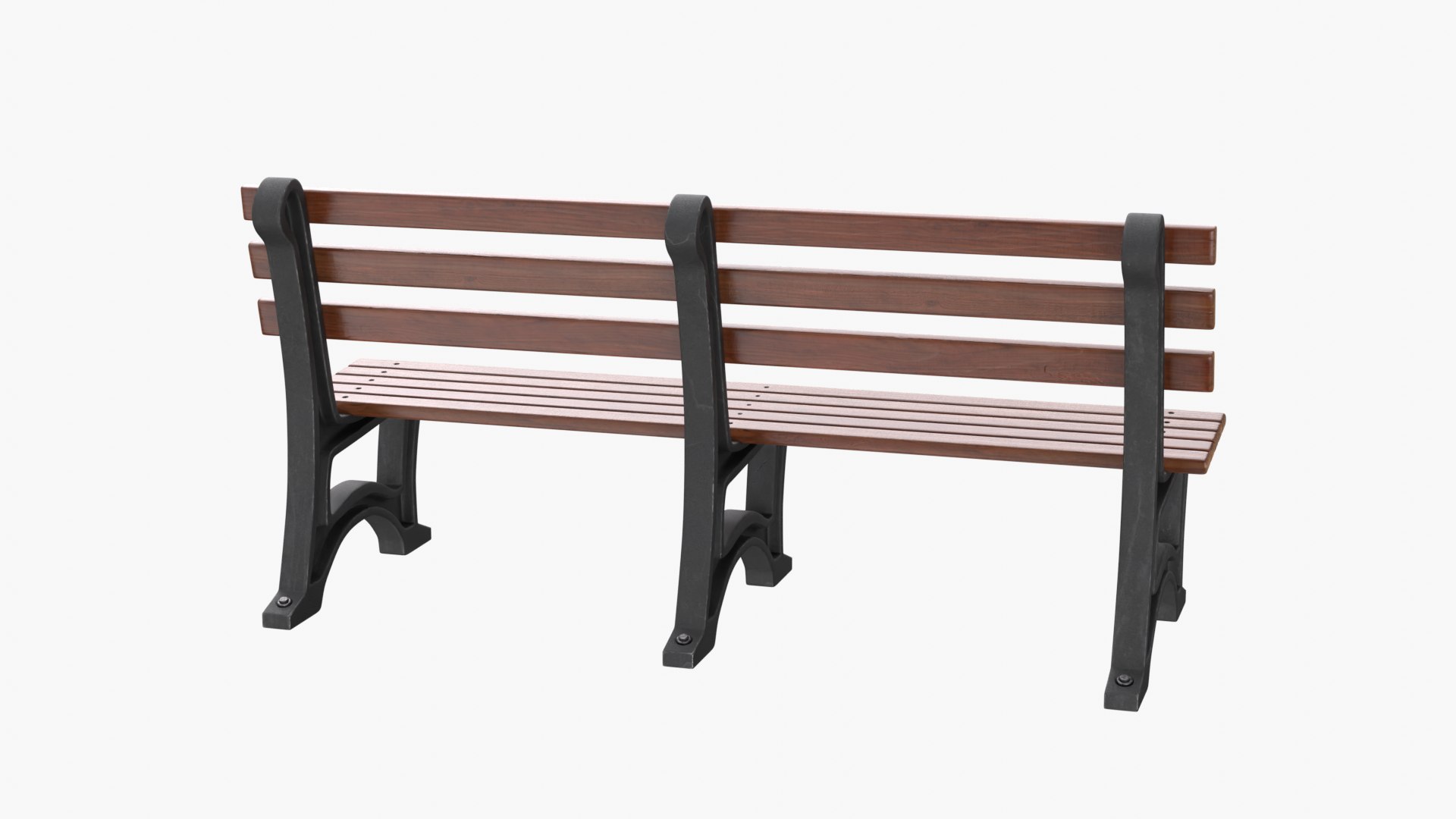 3D Park Bench Model - TurboSquid 2289154