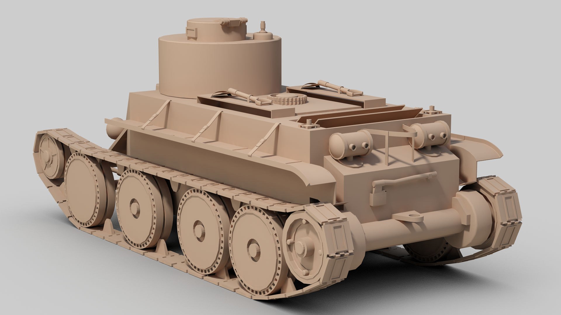 Christie T3 Medium Tank 3D - TurboSquid 2180485