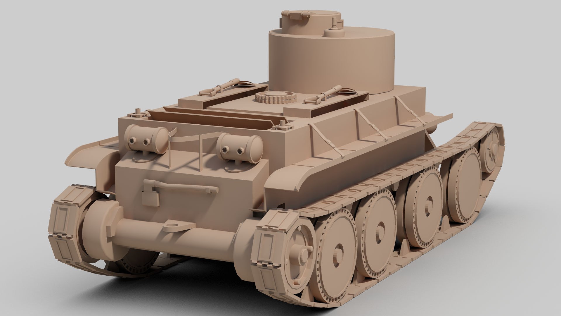 Christie T3 Medium Tank 3D - TurboSquid 2180485