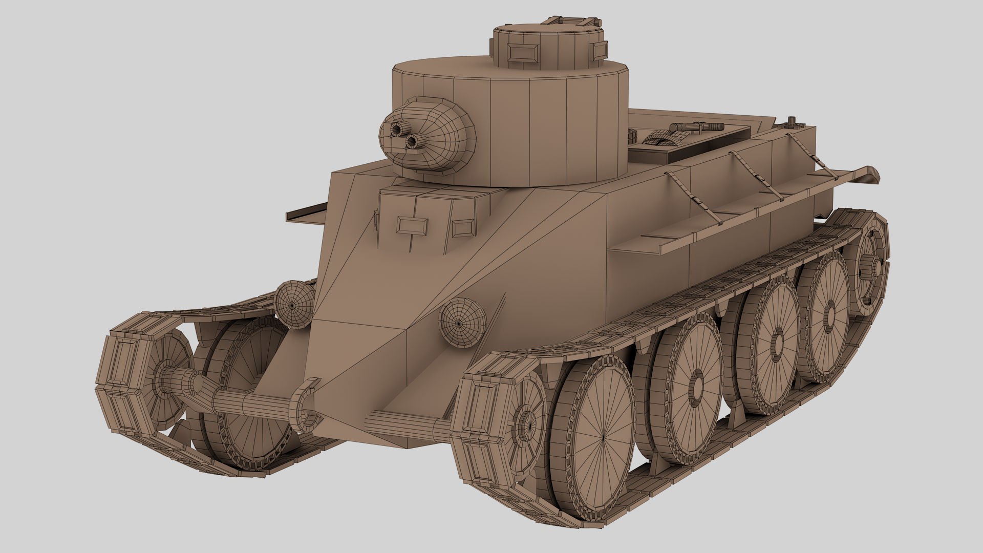 Christie T3 Medium Tank 3D - TurboSquid 2180485