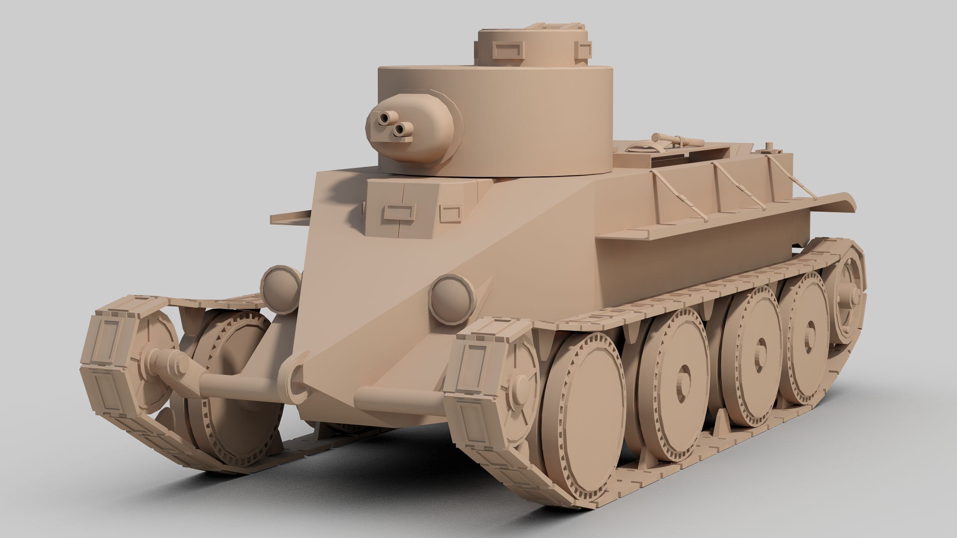Christie T3 Medium Tank 3D - TurboSquid 2180485