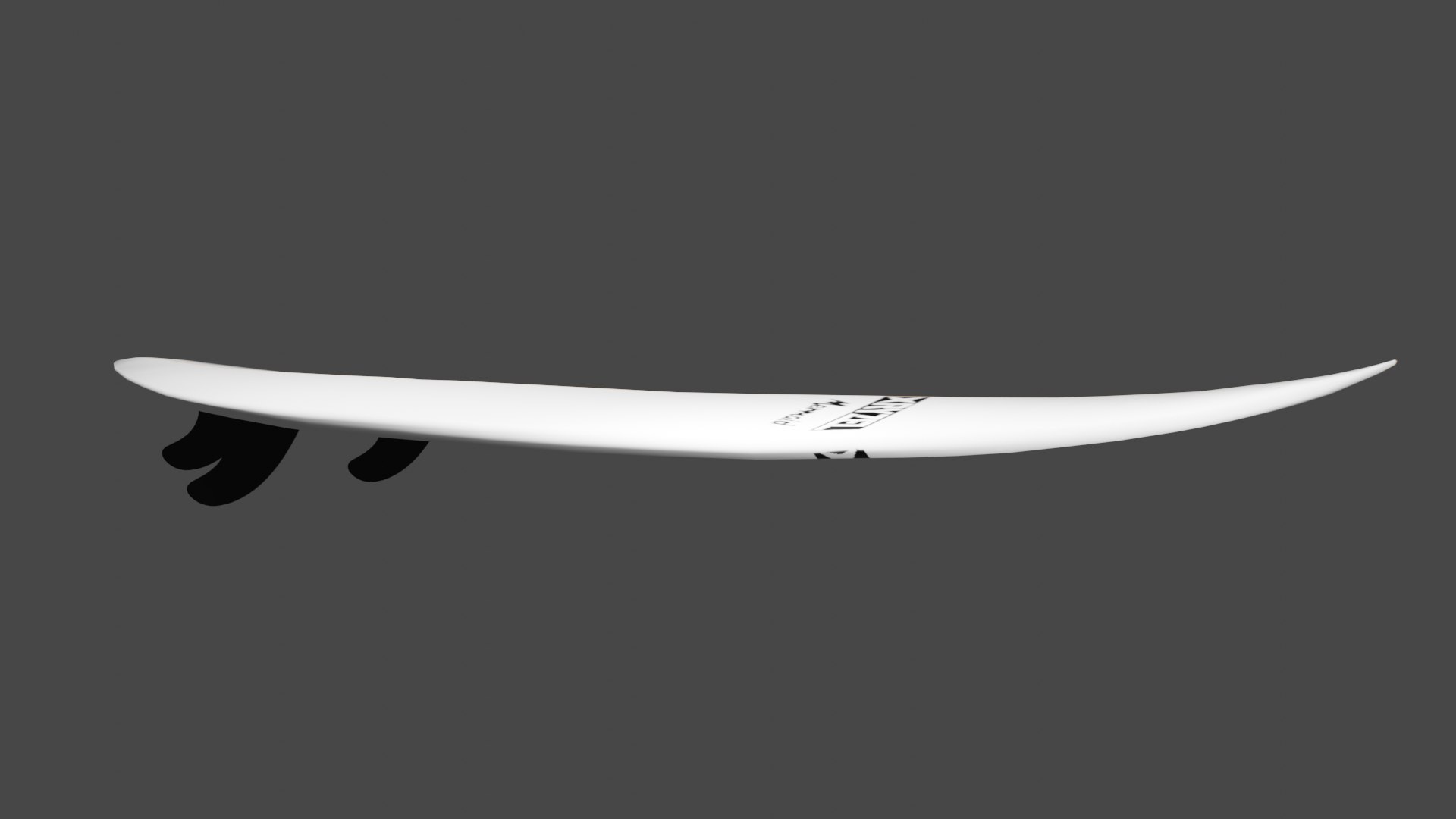 Surf Board - Ryzel Mermaid 3D Model - TurboSquid 2257947