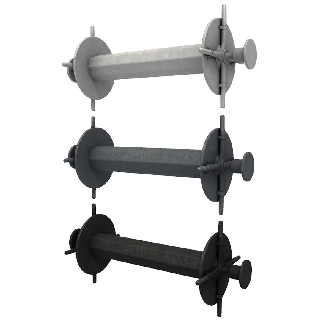 Hawser reel b1 3D model - TurboSquid 1449883