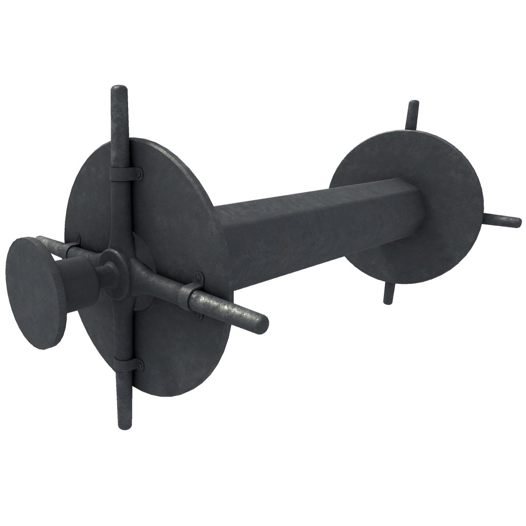 Hawser reel b1 3D model - TurboSquid 1449883