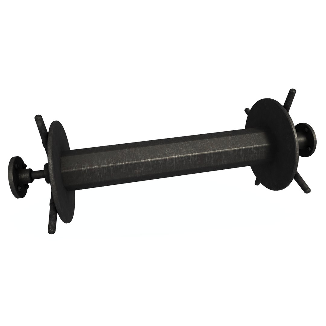 Hawser reel b1 3D model - TurboSquid 1449883