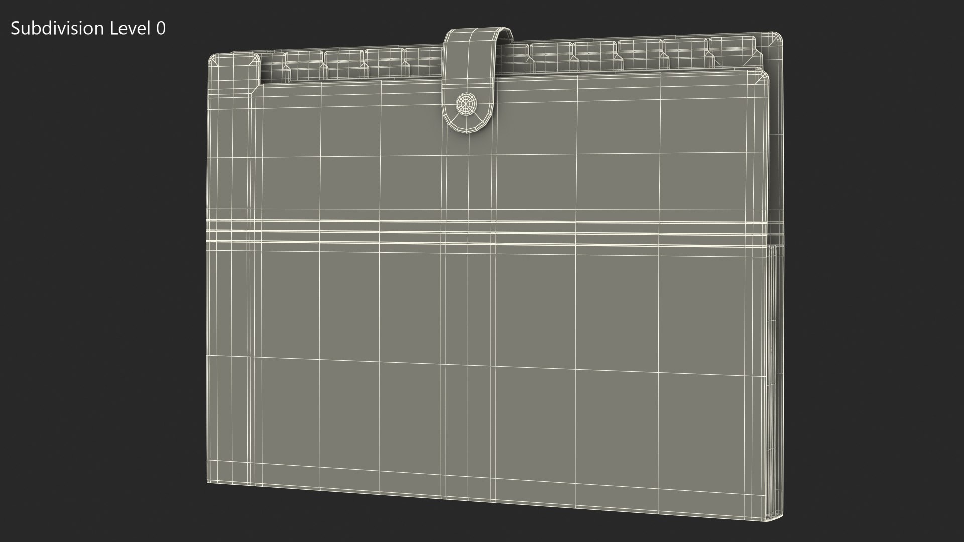 3D Plastic Expanding File Folder Closed Black - TurboSquid 1806932