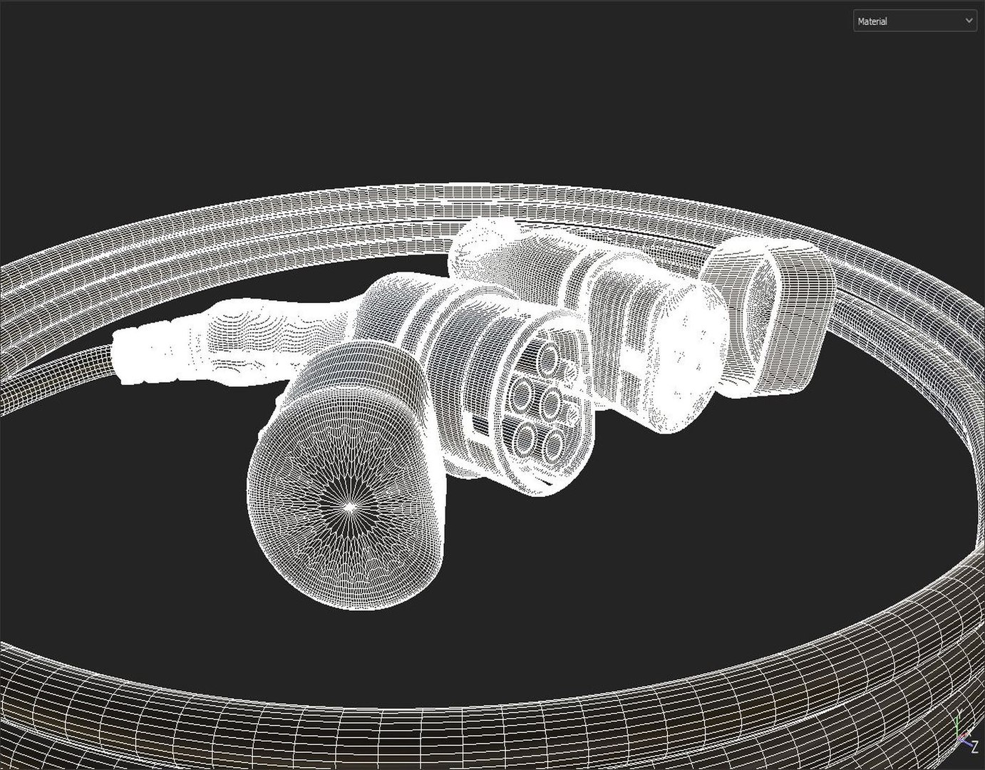 3D Model Charging Cable - TurboSquid 2342239