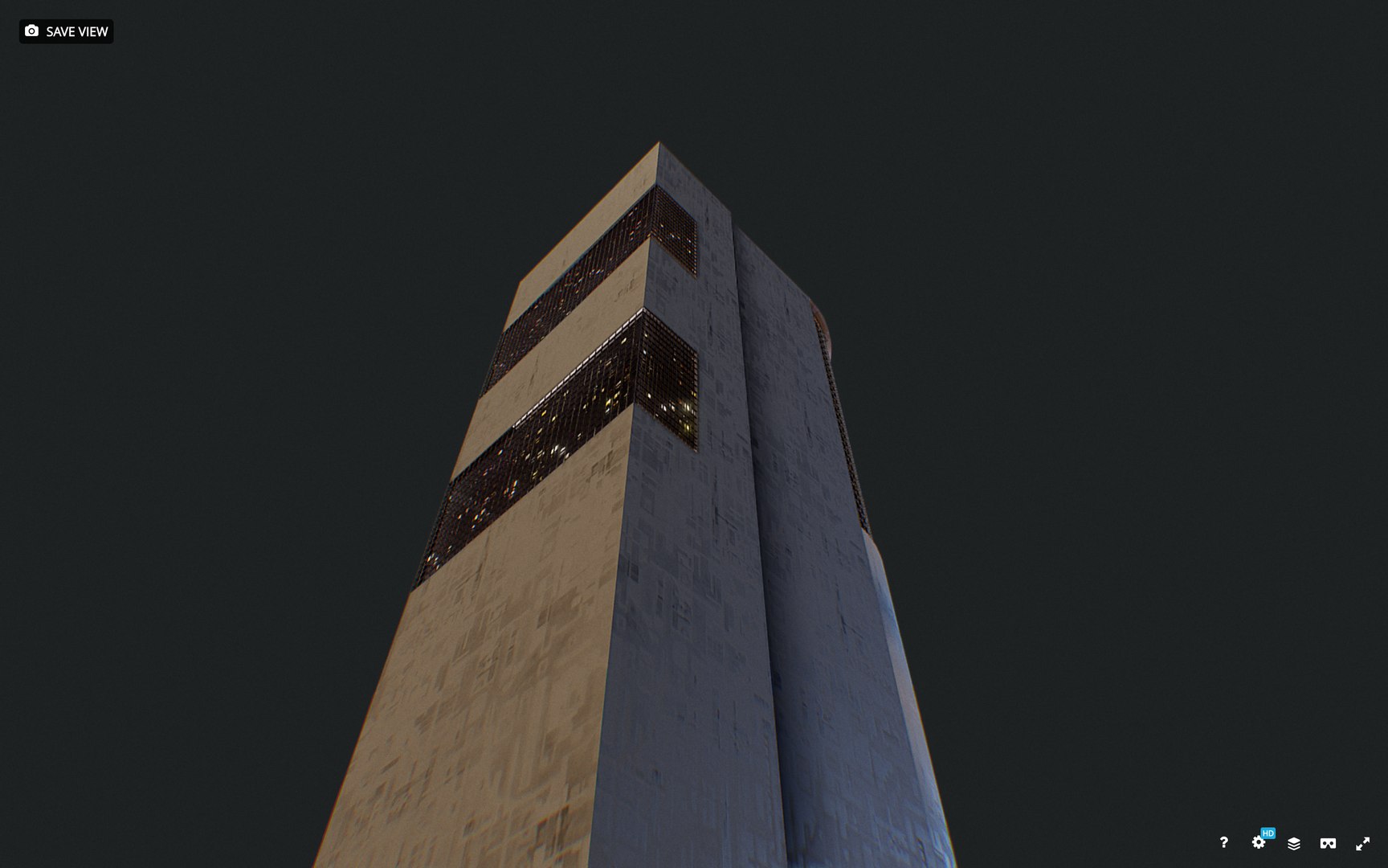 Low Poly - Futuristic Sci-fi Skyscraper Building 3D model - TurboSquid ...