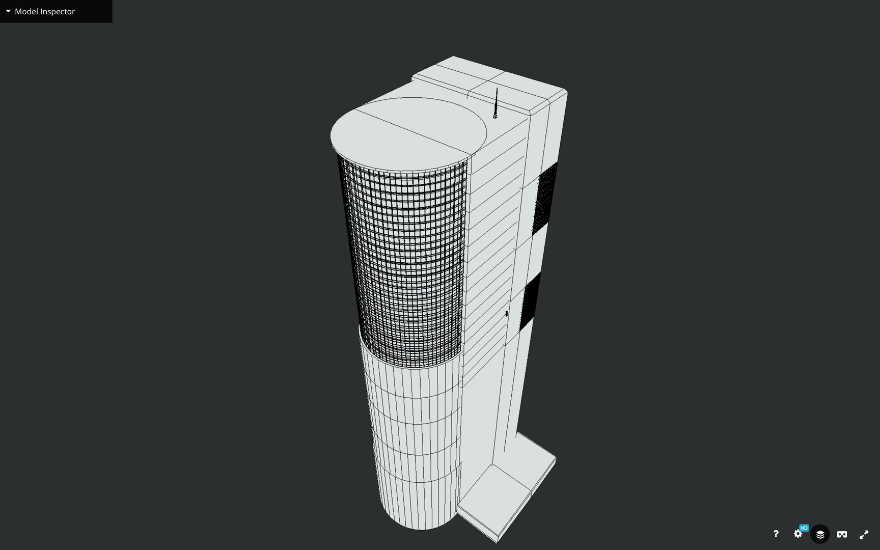 Low Poly - Futuristic Sci-fi Skyscraper Building 3D model - TurboSquid ...