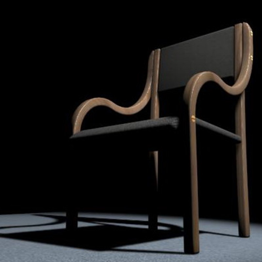 3d model of chair realistic
