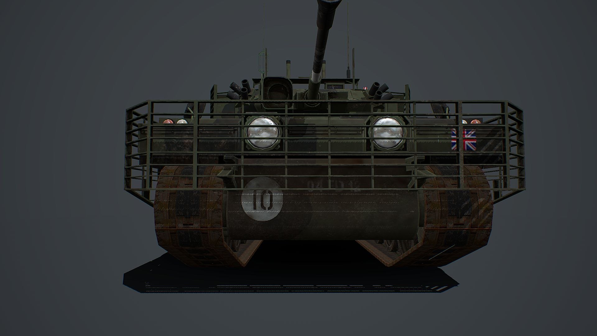 Transport Vehicle Tank 3D Model - TurboSquid 1393079