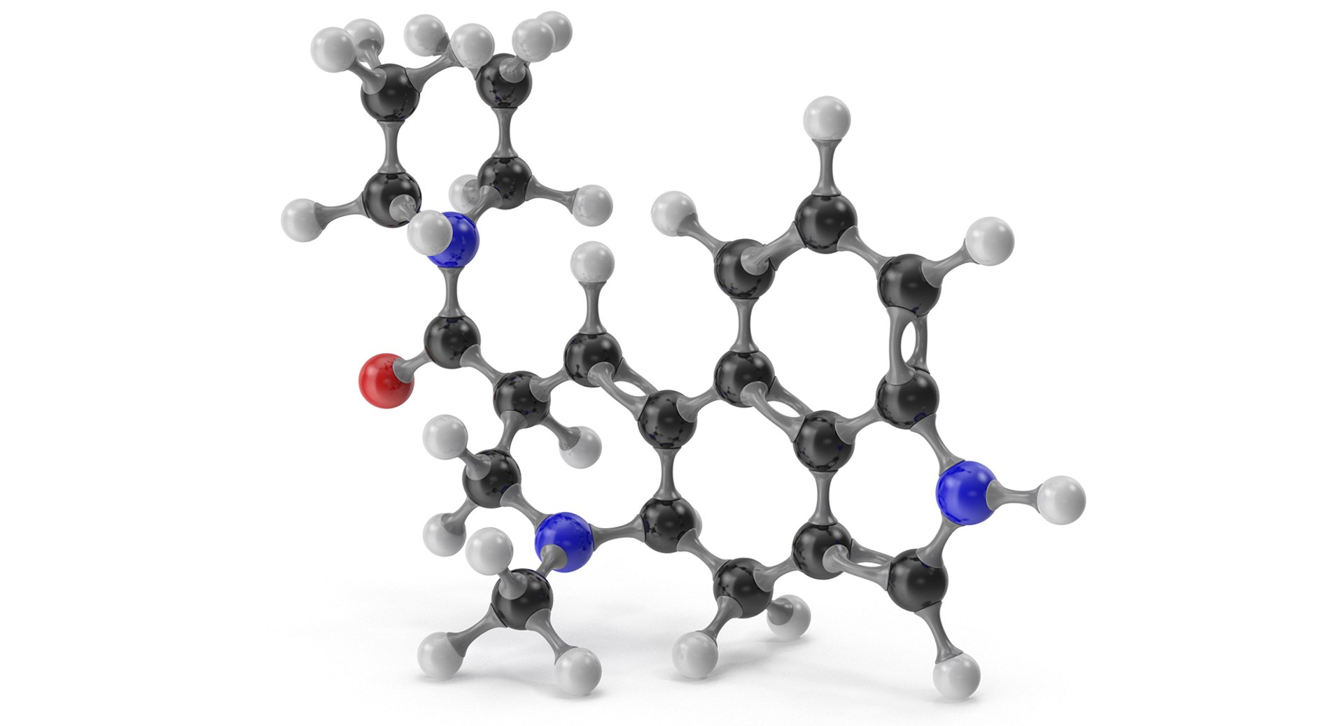 Lsd Molecular 3D Model - TurboSquid 1370310