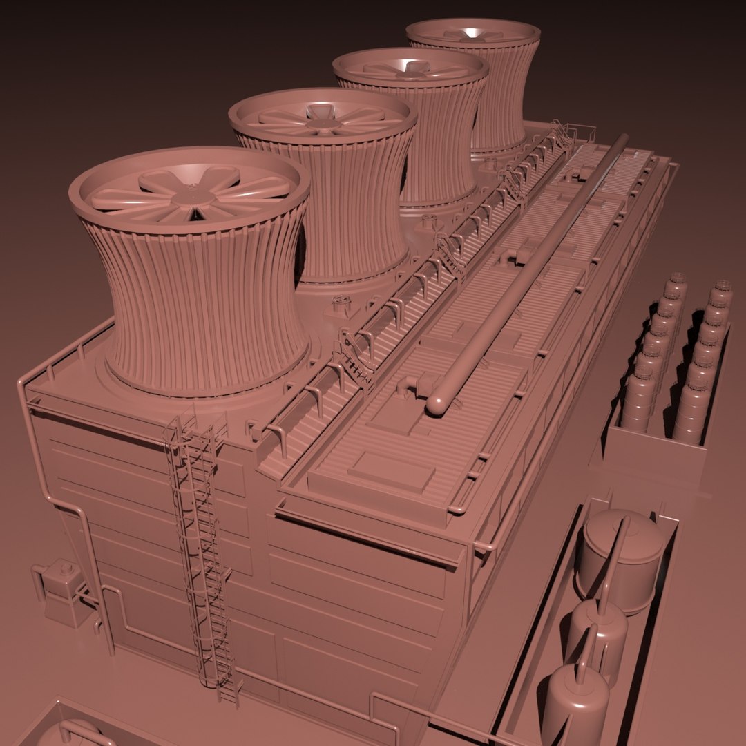 3D Industrial Reactor - TurboSquid 1465479