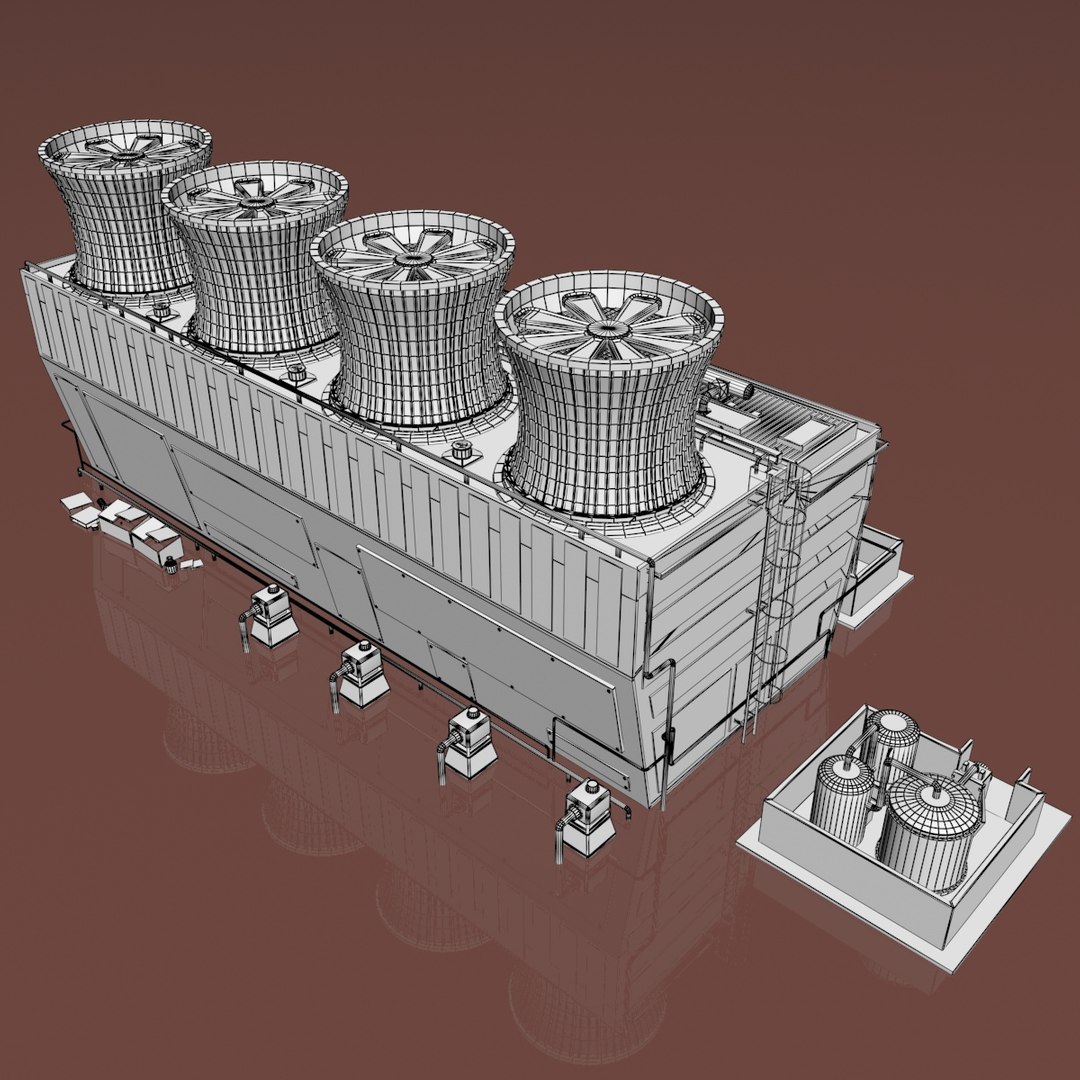 3D Industrial Reactor - TurboSquid 1465479