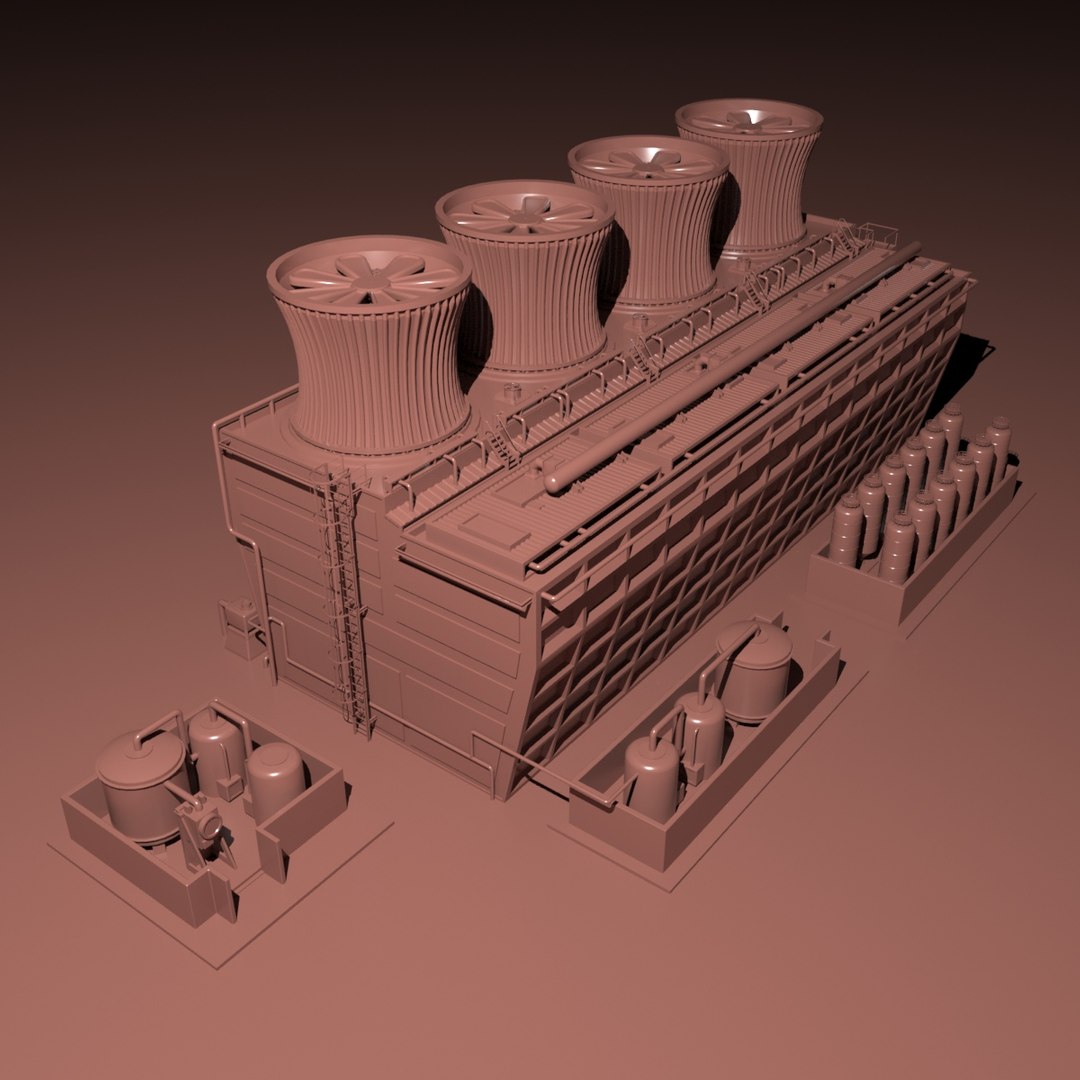 3D Industrial Reactor - TurboSquid 1465479