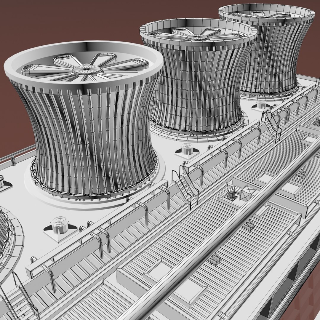 3D Industrial Reactor - TurboSquid 1465479