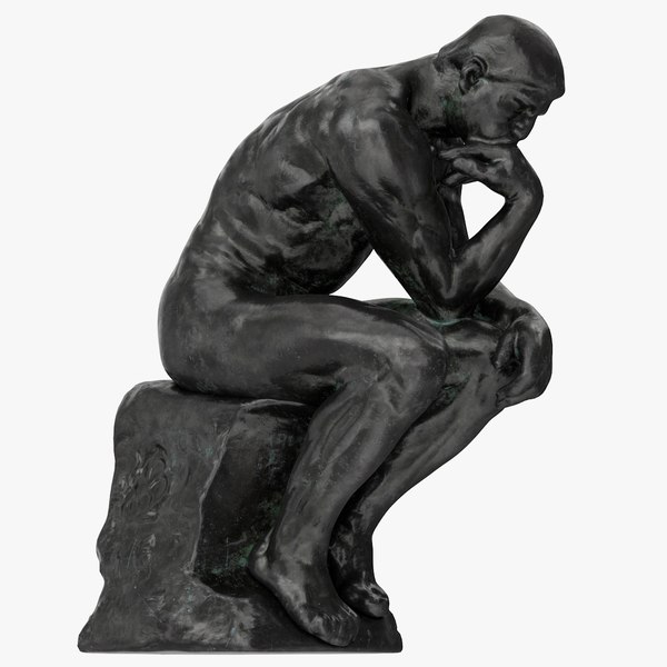 The Thinker 3D Models for Download | TurboSquid