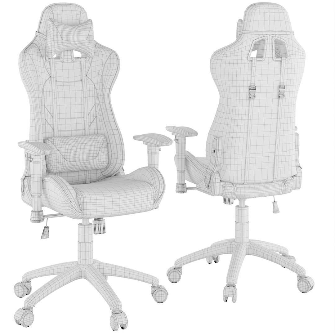 Supra computer chair model - TurboSquid 1993255