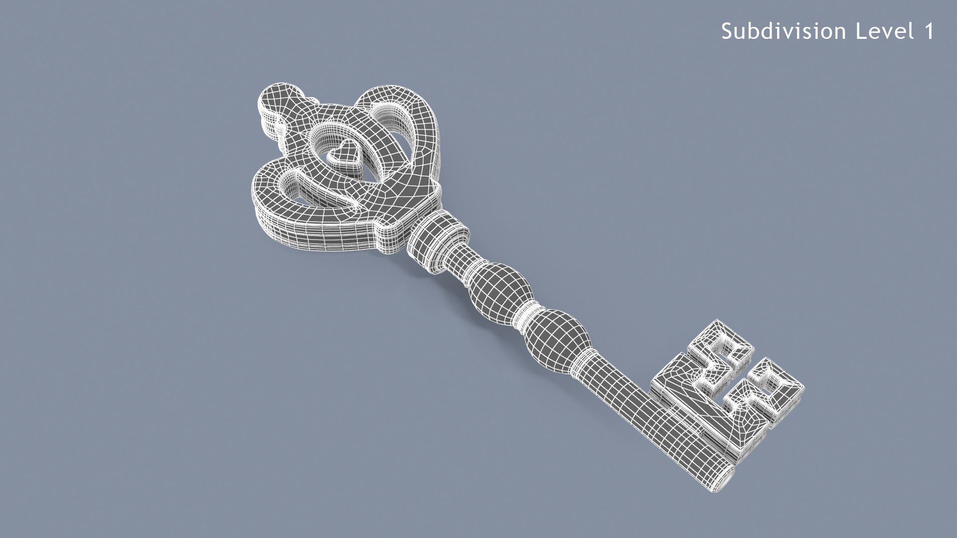 Key Silver 06 3D - TurboSquid 2005879