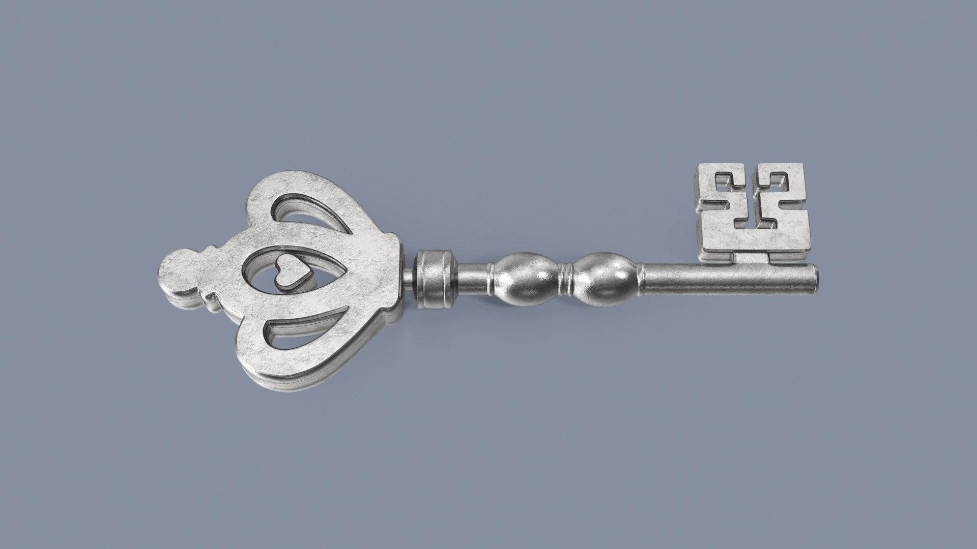 Key Silver 06 3D - TurboSquid 2005879