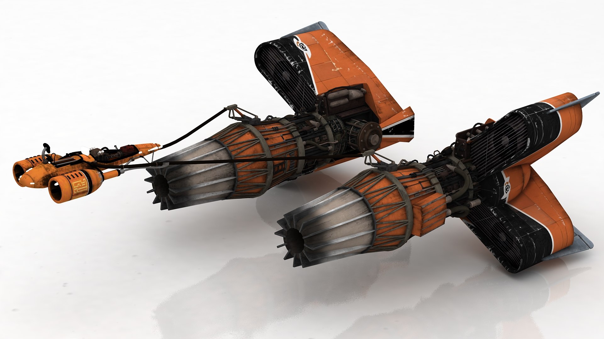 Sebulba Pod Racer Anakin 3D - TurboSquid 1626436