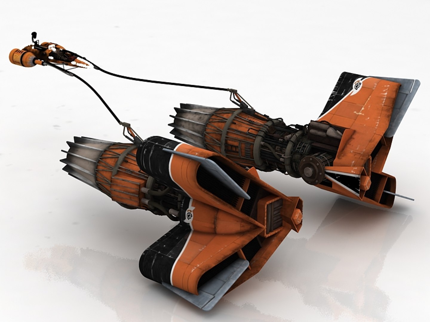 Sebulba Pod Racer Anakin 3D - TurboSquid 1626436