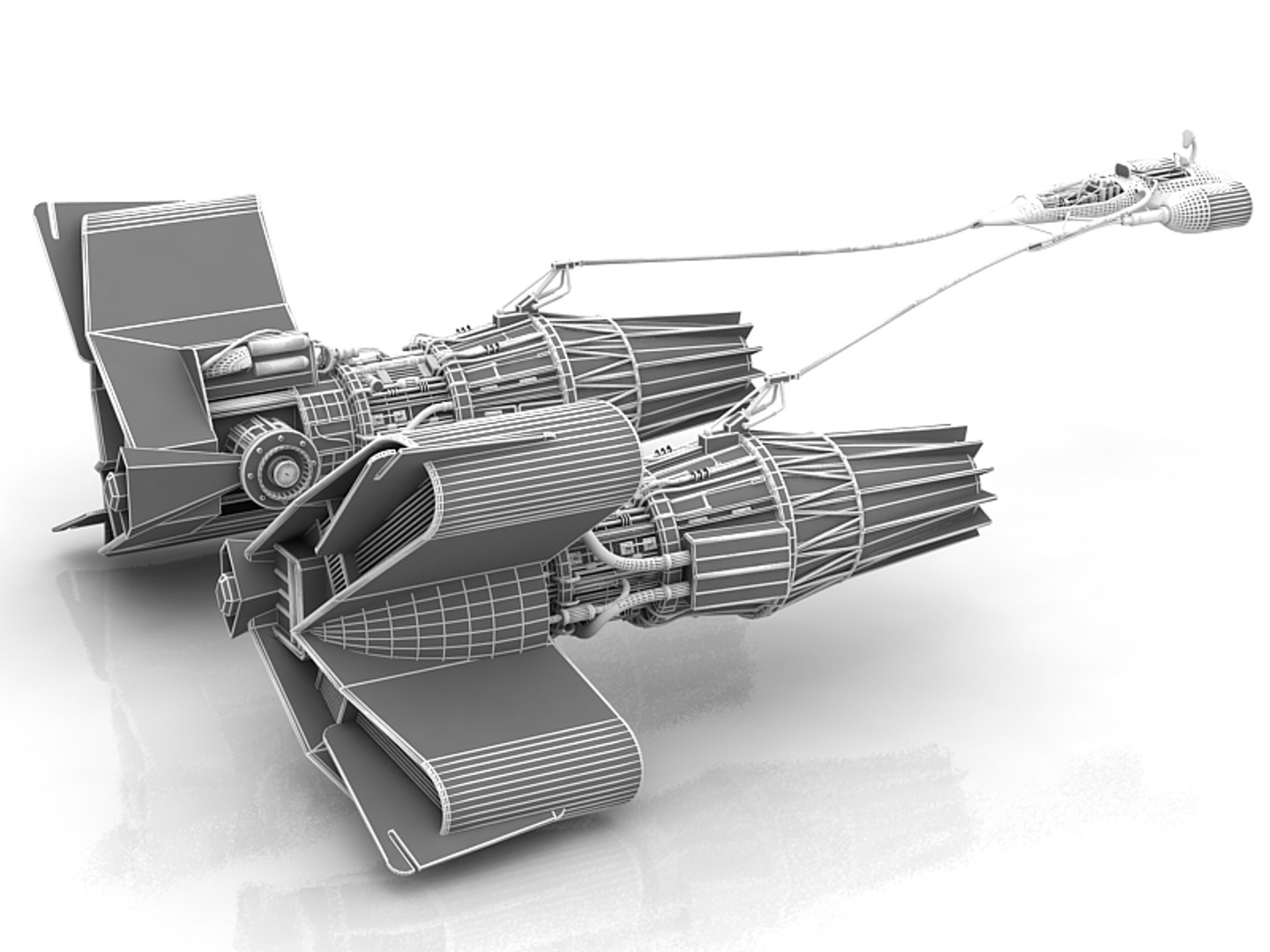 Sebulba Pod Racer Anakin 3D - TurboSquid 1626436