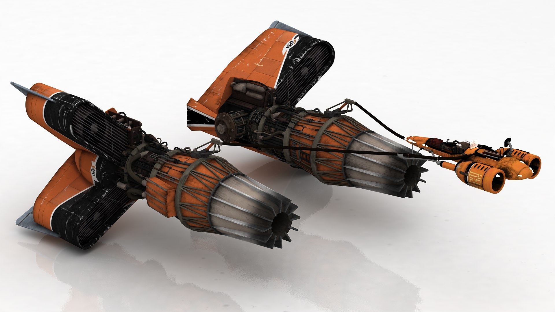 Sebulba Pod Racer Anakin 3D - TurboSquid 1626436