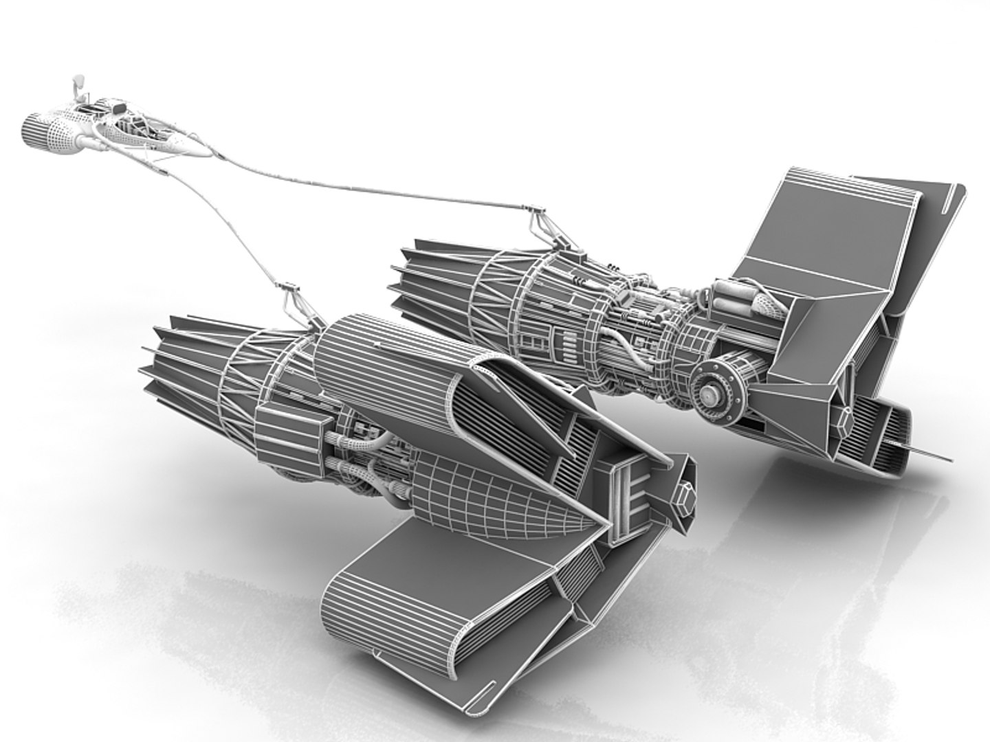 Sebulba Pod Racer Anakin 3D - TurboSquid 1626436