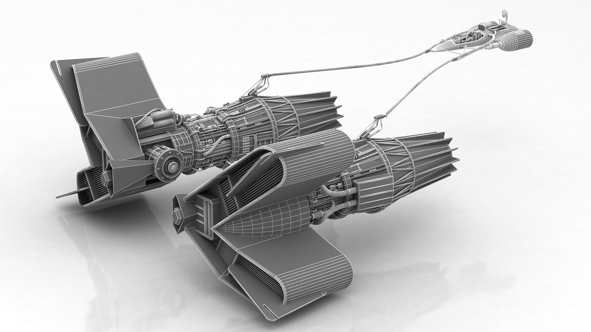 Sebulba Pod Racer Anakin 3D - TurboSquid 1626436