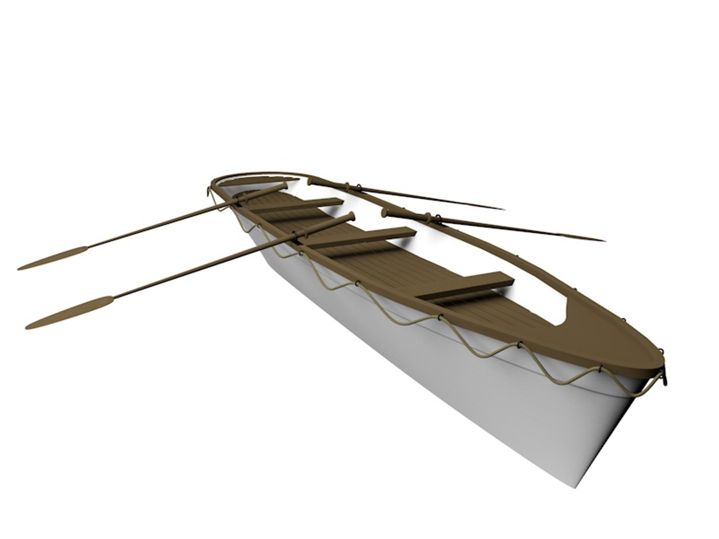 3d Rowing Boat