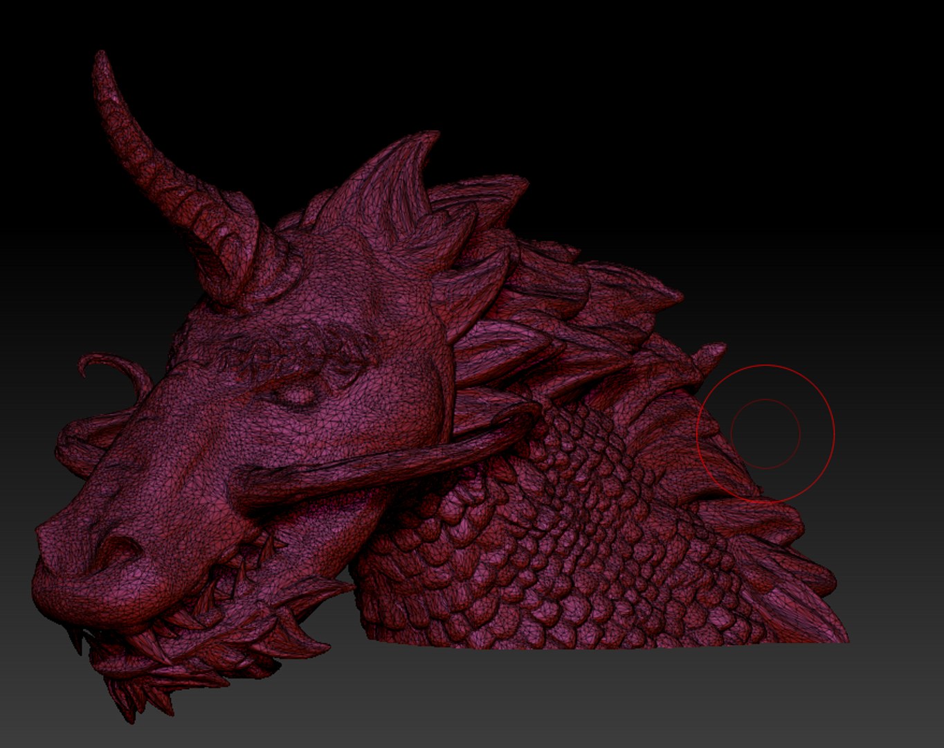 Bust kirin 3D model - TurboSquid 1618483