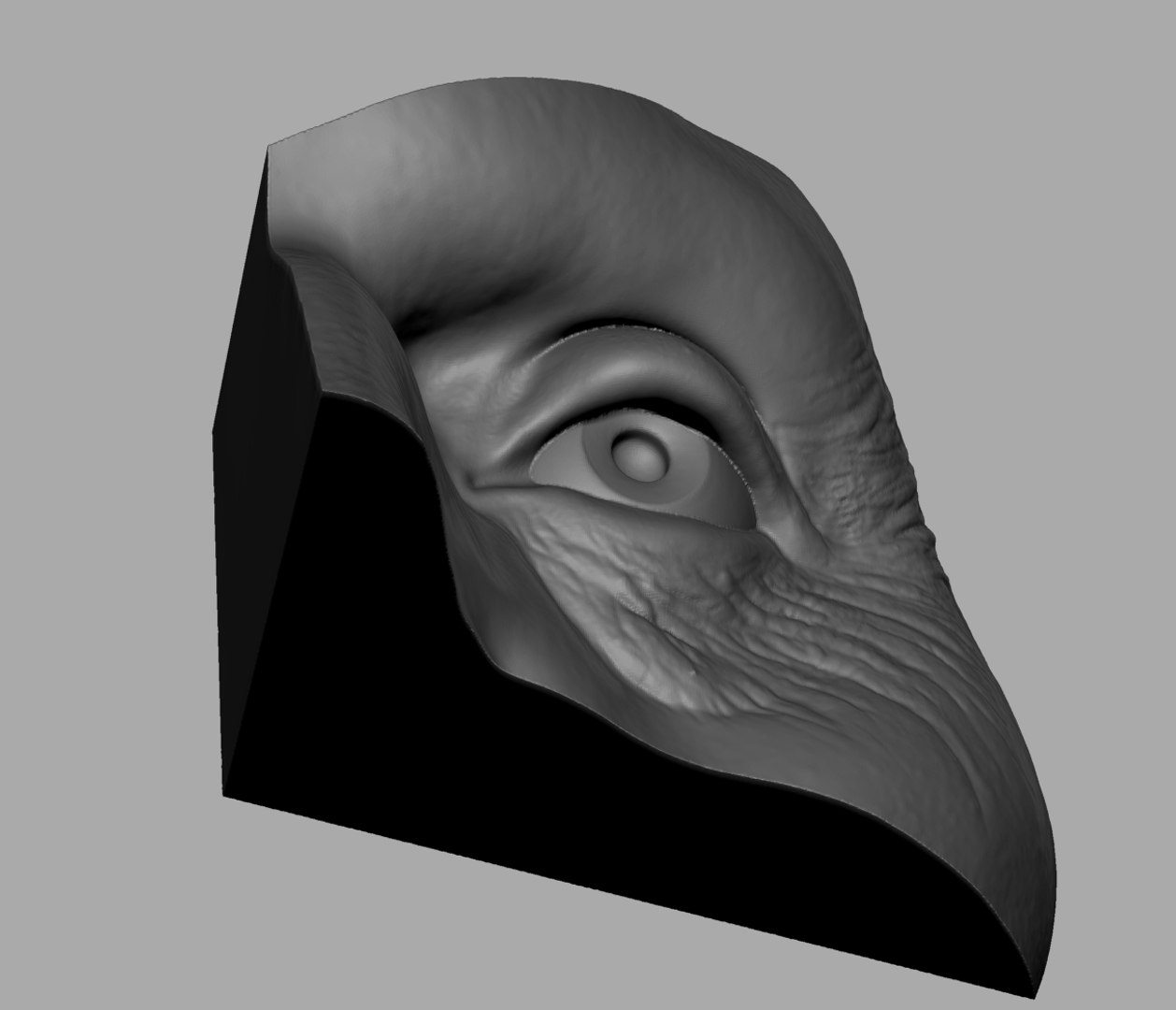 Eye Eyelids 3dprint 3D Model - TurboSquid 1415852