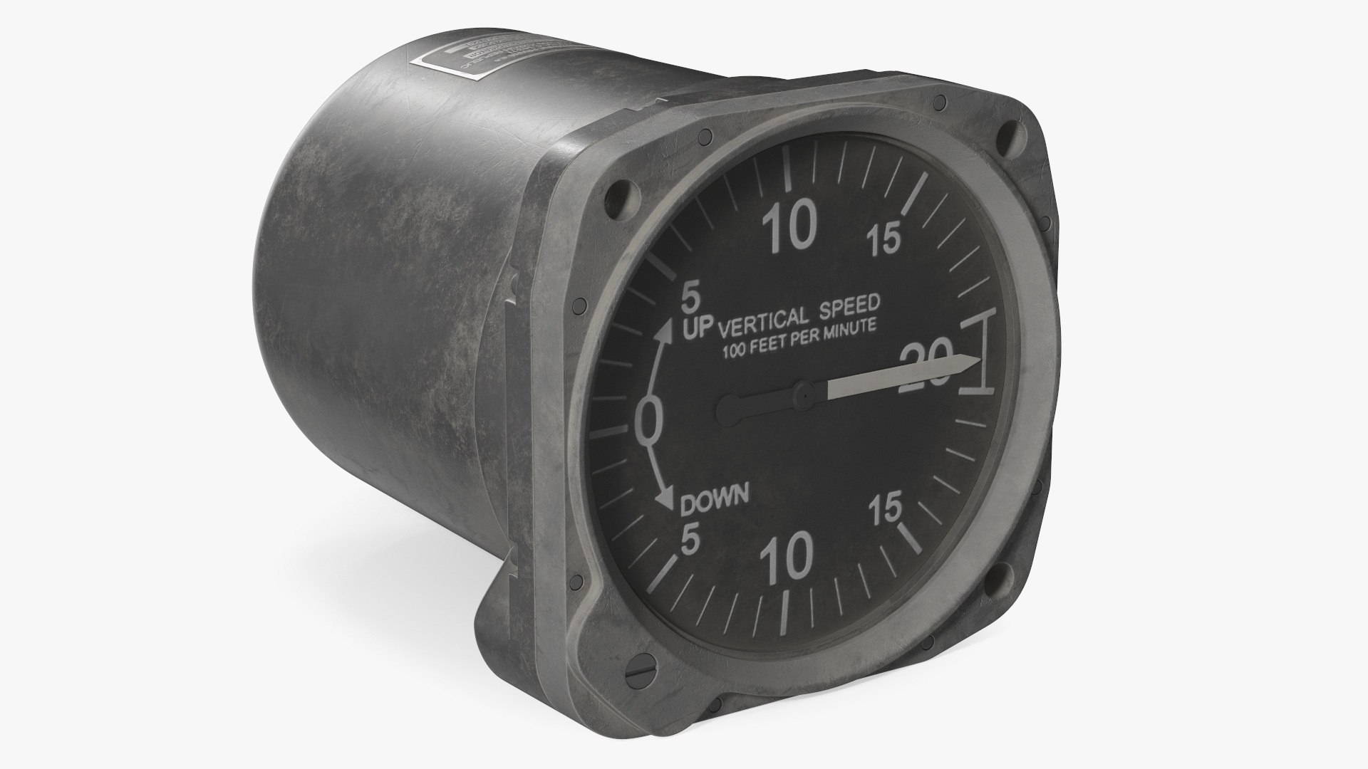 VSI Mikrotechna Analog Cockpit Rigged 3D Model - TurboSquid 2449747