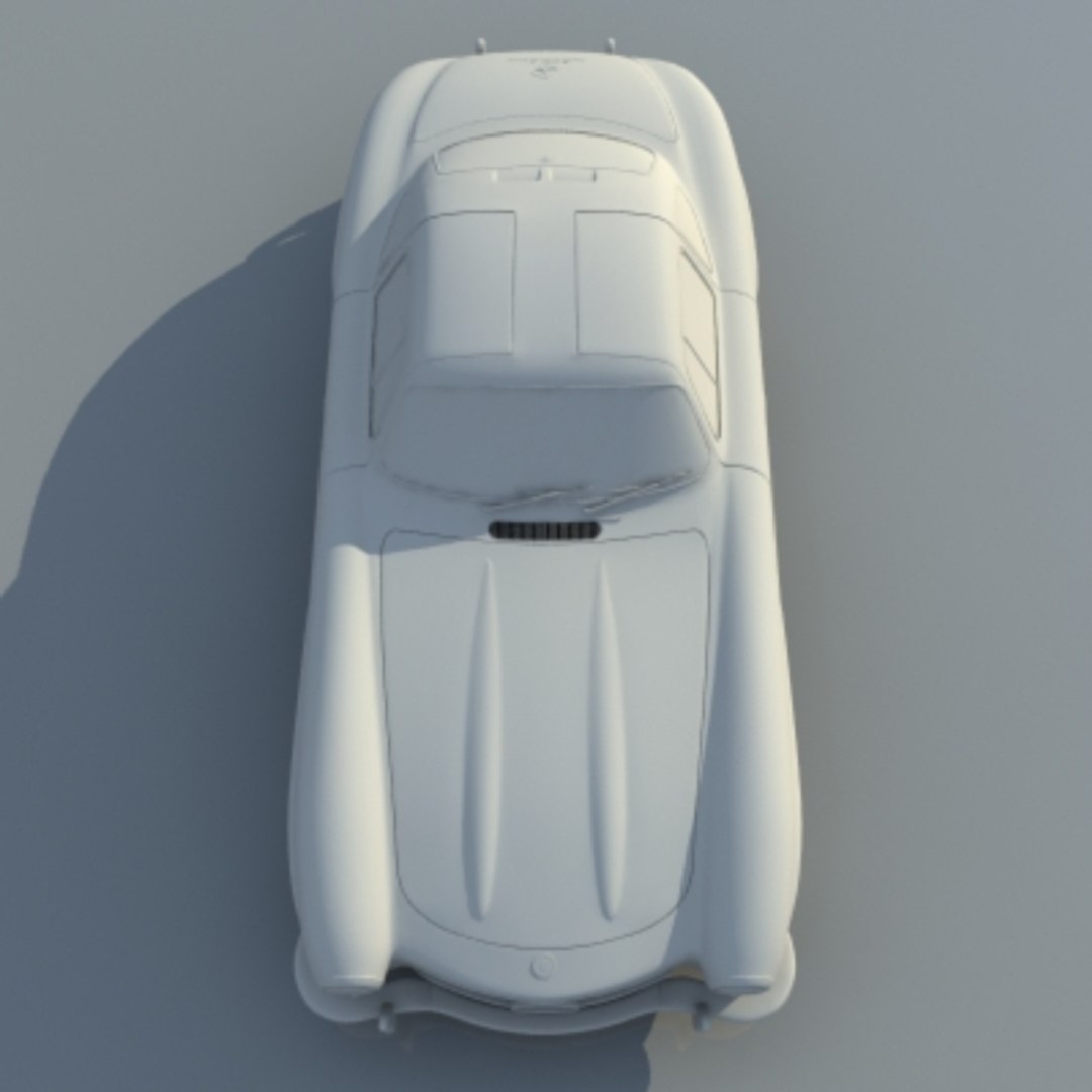 Mercedes-benz 300sl 3d Max