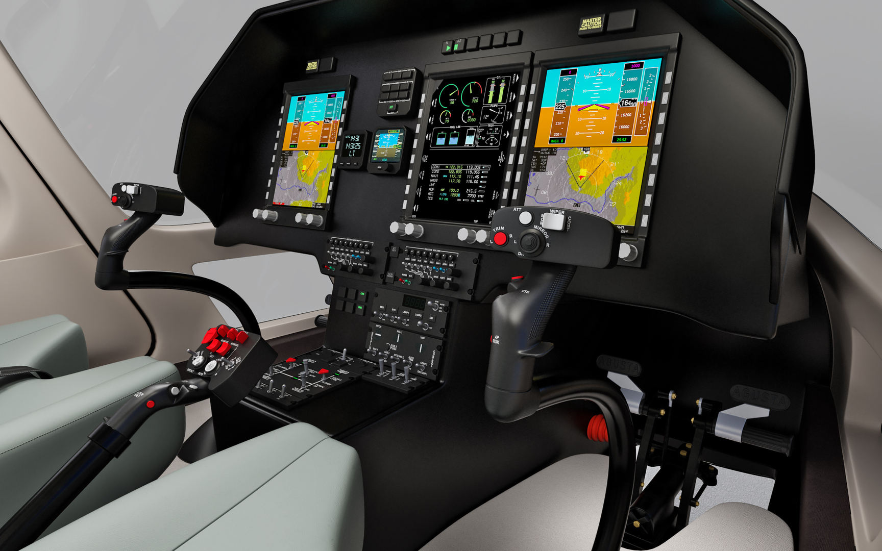 3D AgustaWestland Leonardo AW109 Trekker - TurboSquid 1715189