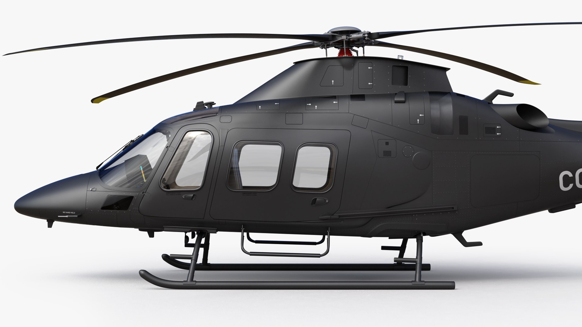 3D AgustaWestland Leonardo AW109 Trekker - TurboSquid 1715189