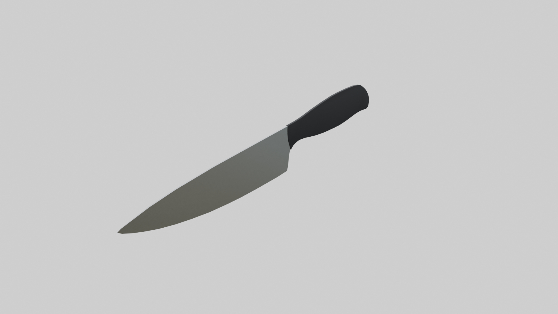 Chef's Kitchen Knife 3D model - TurboSquid 1740883
