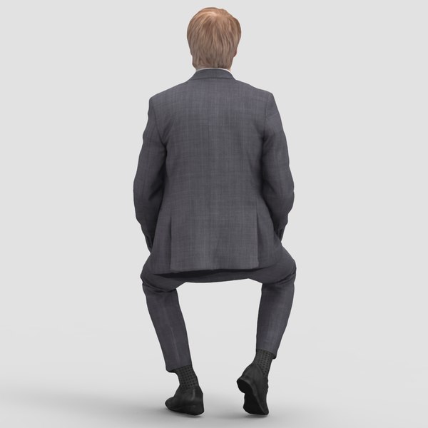 3d model realistic human