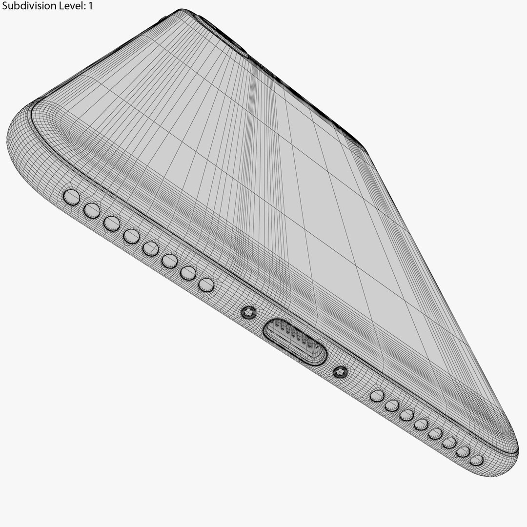 Realistic apple iphone 8 3D model - TurboSquid 1202345