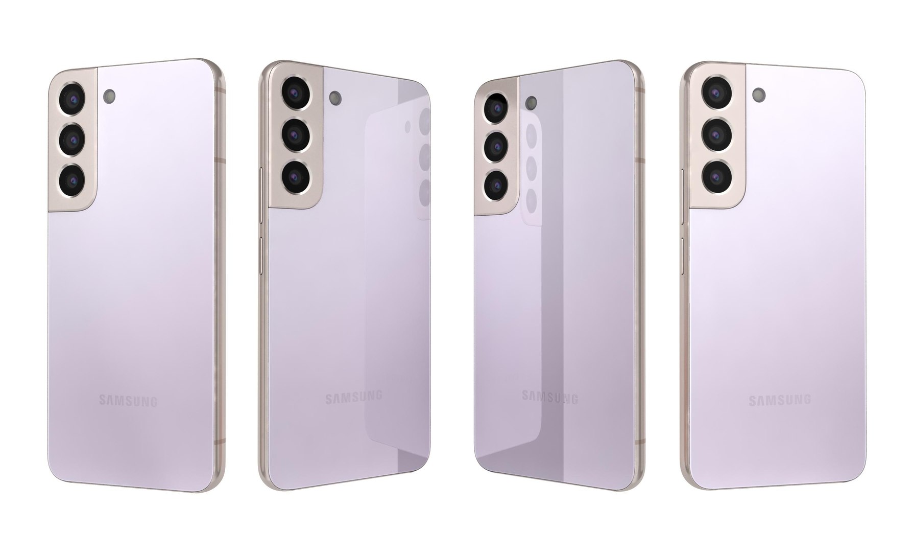 Samsung Galaxy S22 Violet 3D Model - TurboSquid 1870594