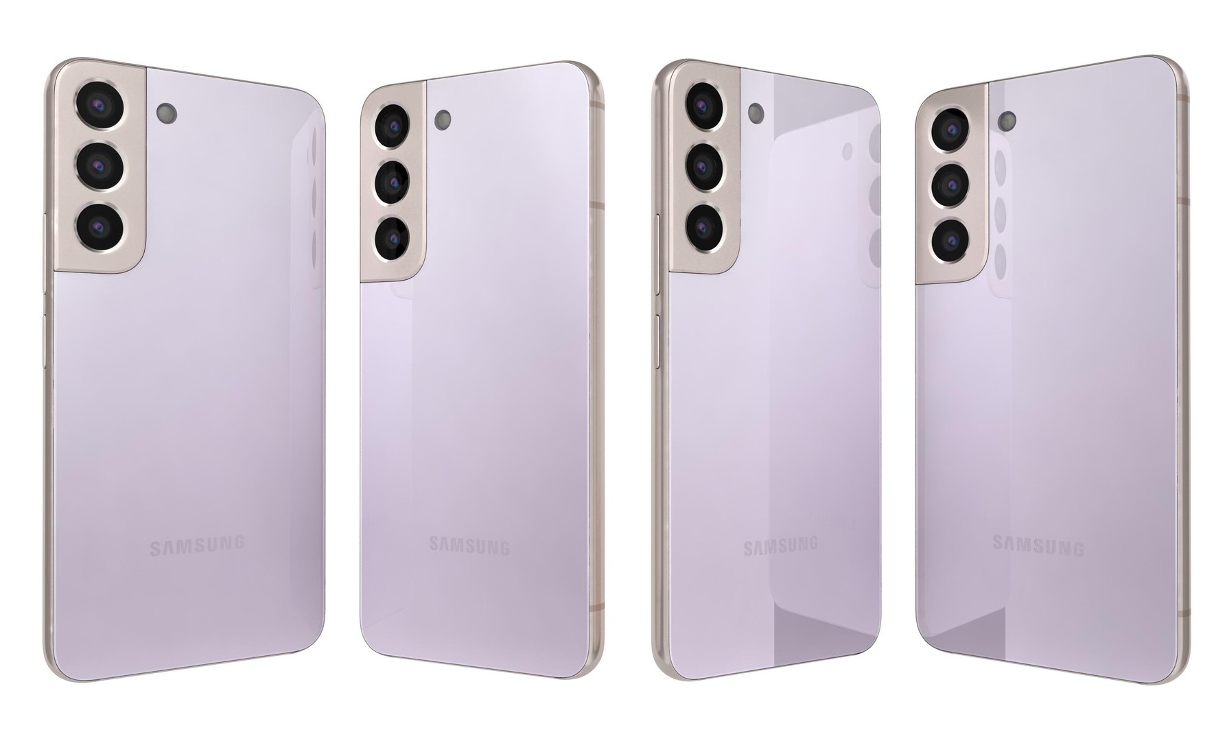 Samsung Galaxy S22 Violet 3D Model - TurboSquid 1870594